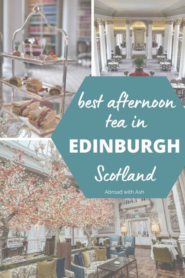 Best Afternoon Tea in Edinburgh | TOP 5 • Abroad with Ash