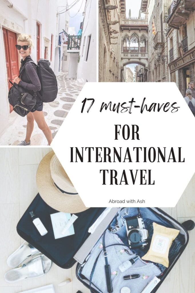 17 Essentials for International Travel | Items to Pack for EVERY Trip ...