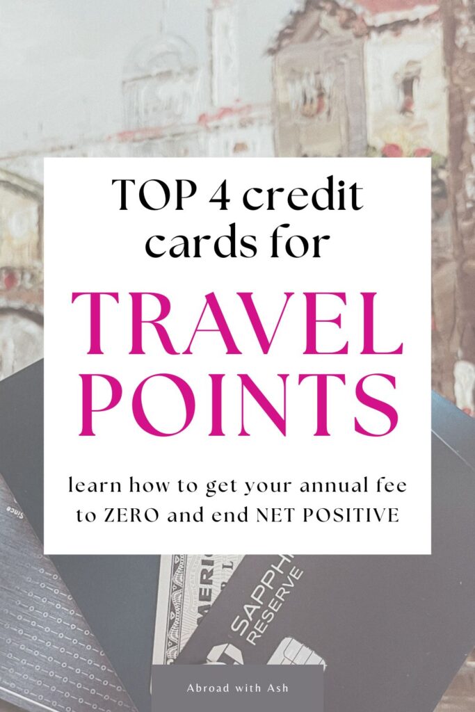 Top Credit Cards for Travel Points and Rewards | 2025 Update • Abroad ...