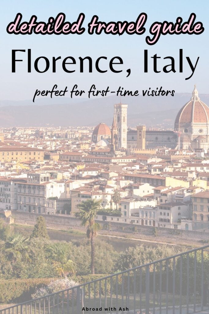 Travel Guide for Florence, Italy | Perfect for First-Time Visitors ...