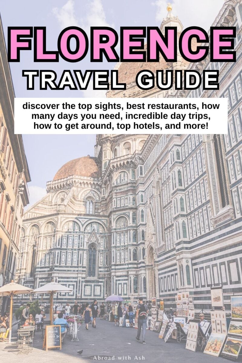 Travel Guide for Florence, Italy | Perfect for First-Time Visitors ...