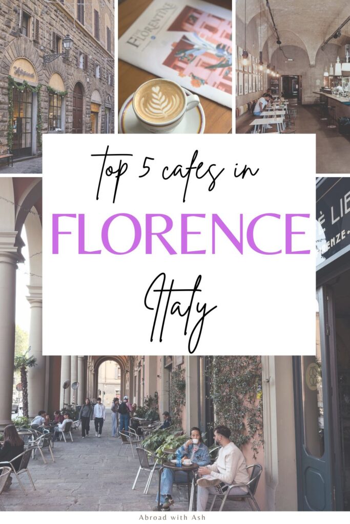 Best Coffee Shops and Cafes in Florence, Italy | TOP 5 • Abroad with Ash